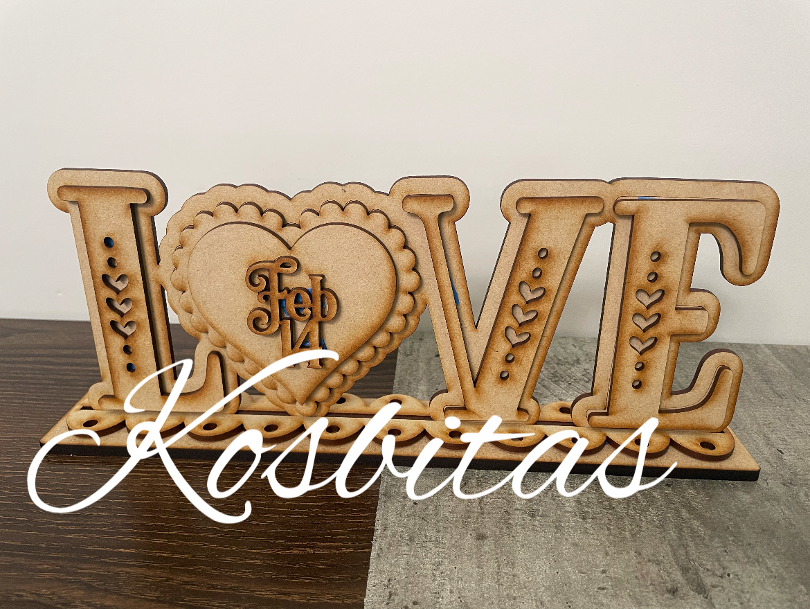 Letrero LOVE – Kosbitas